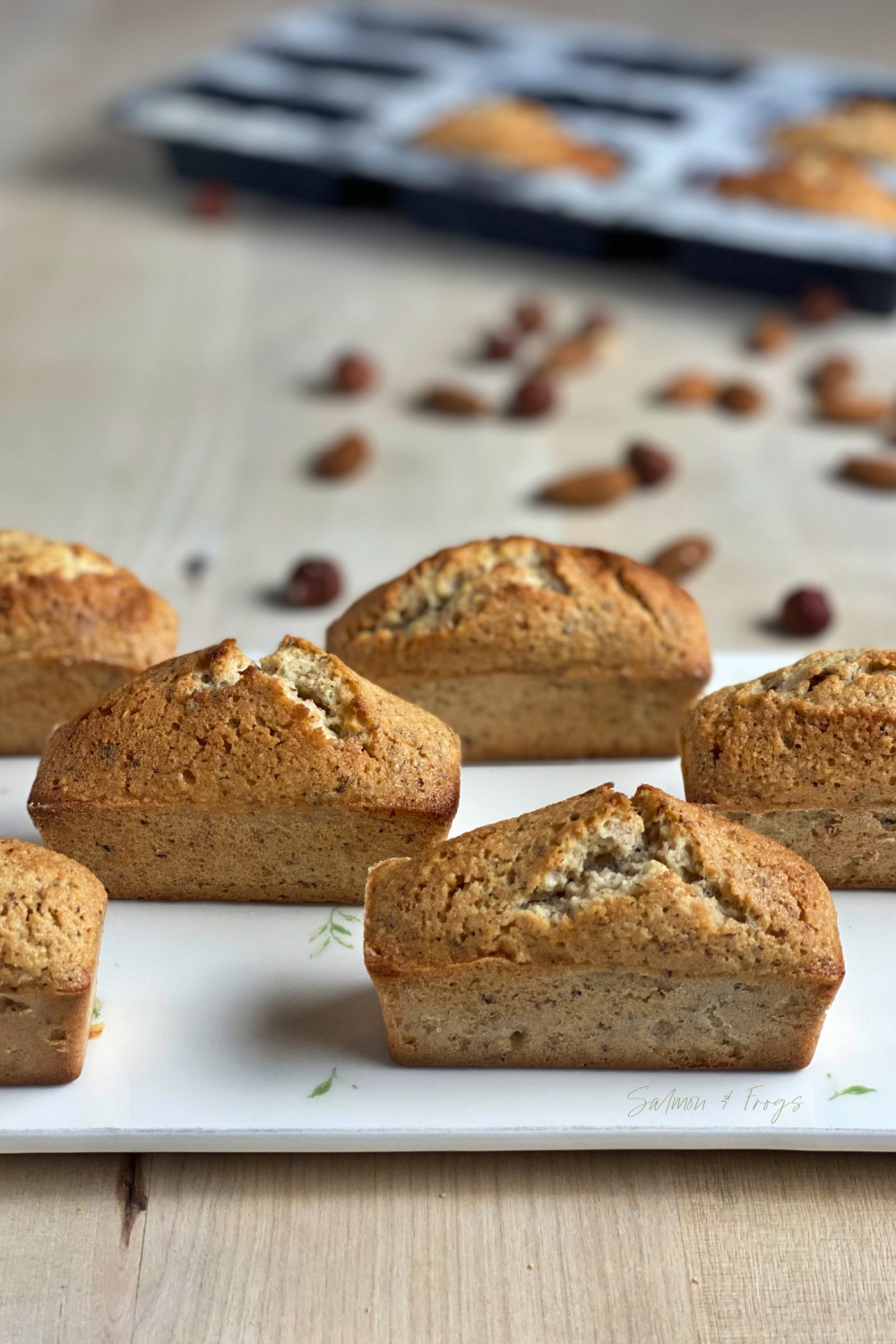 French financier with a touch of hazelnut or how to make French pastry ...